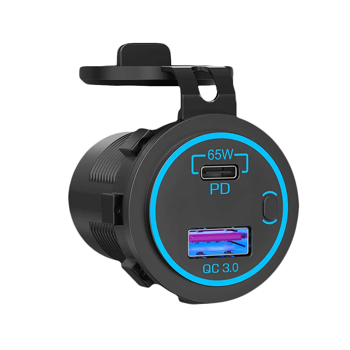 TYPEC + QC3 USB Charger Socket – Splinter 4x4 Solutions